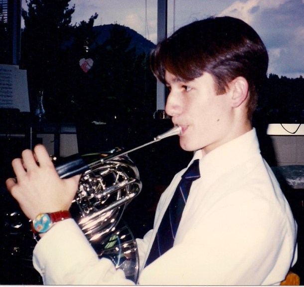 Old Photos: An Early Embouchure Change – James Boldin's Horn World